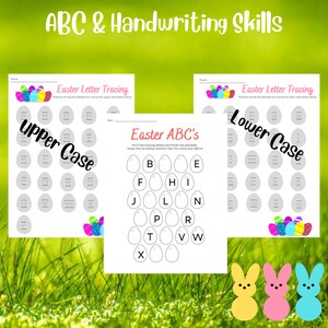 Printable Easter Activity Bundle for Preschoolers, Easter Bundle ...