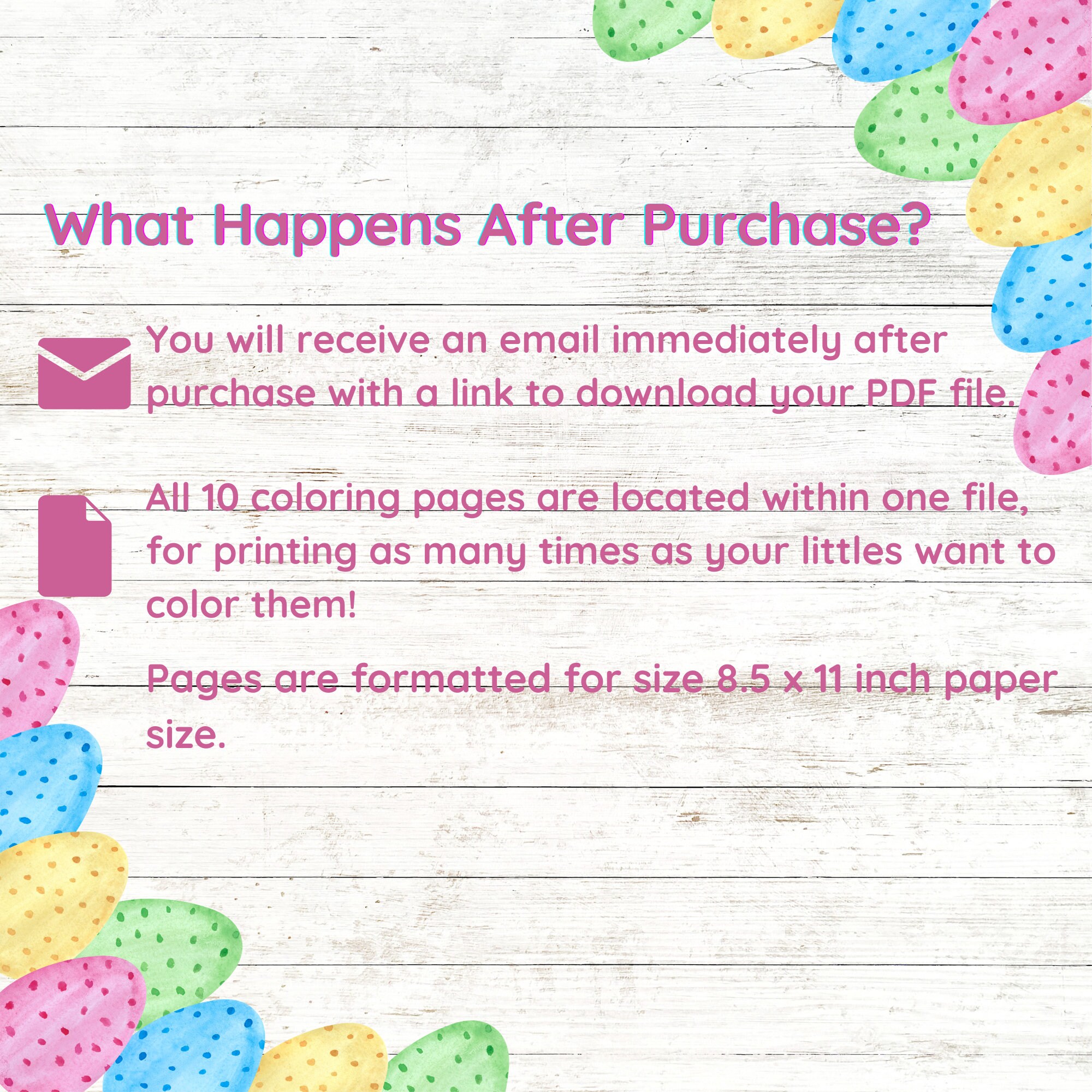 Printable Easter Coloring Page Bundle, Digital Download, Religious ...