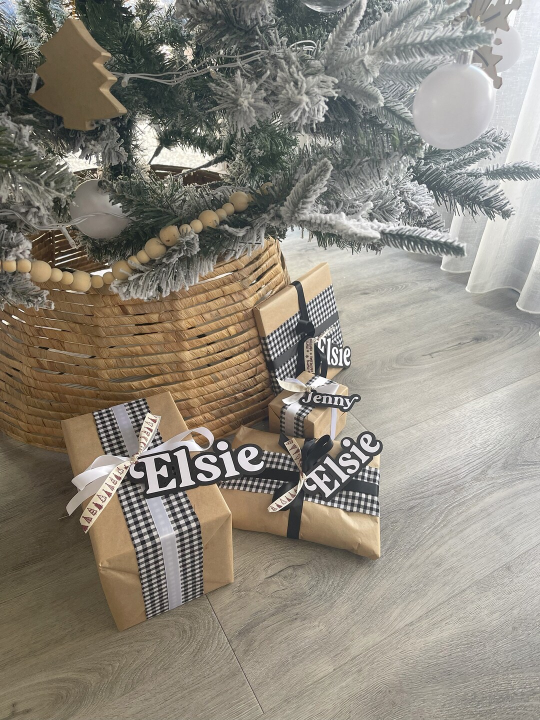 Custom Gift Tags, Name Tags for Presents, Gift Tags, Custom Name Gift ...