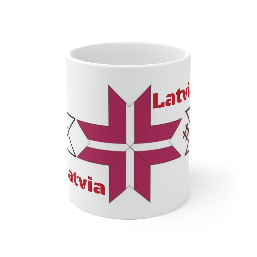 Latvija Latvia Power Symbols Ethnographic Latvian Symbols Jumis Gift ...