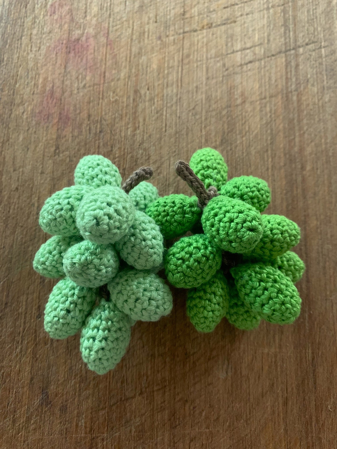Grapes PDF Crochet Pattern Grape Stem Play Food - Etsy