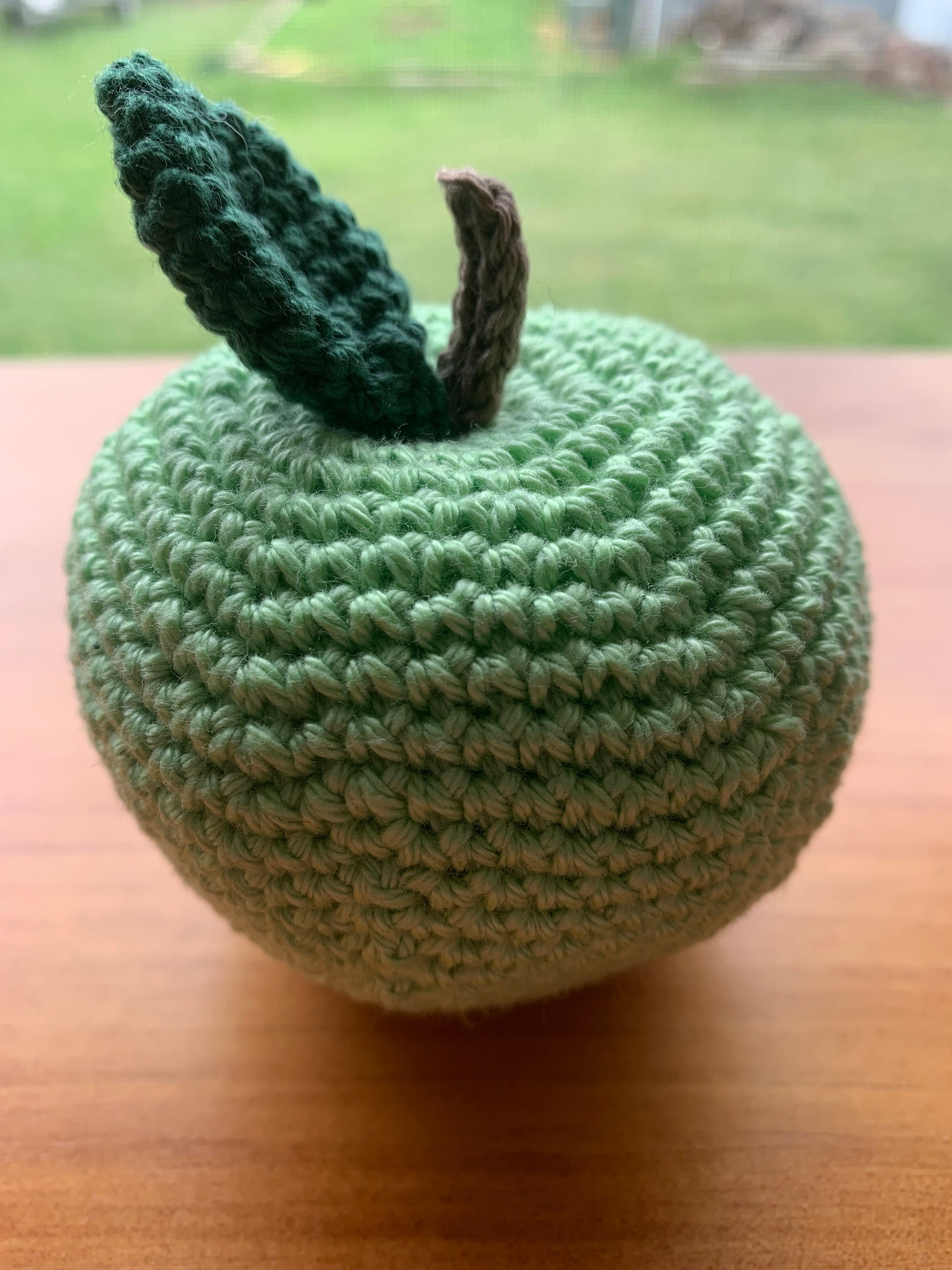 Apple Crochet Pattern PDF - Play Food - **pattern Only** Play Kitchen ...
