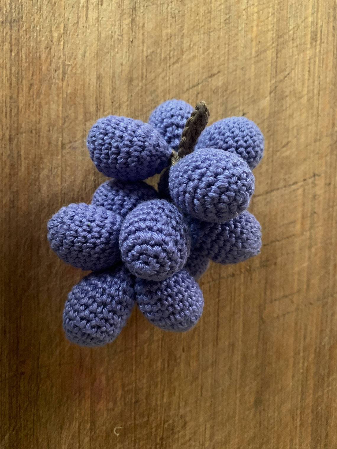 Grapes PDF Crochet Pattern Grape Stem Play Food - Etsy