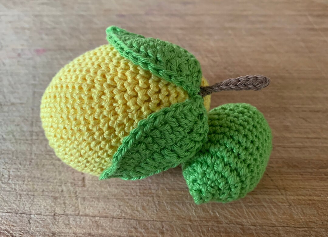 Lemon & Lime Crochet Pattern PDF - Lime Lemon Play Food - **pattern ...