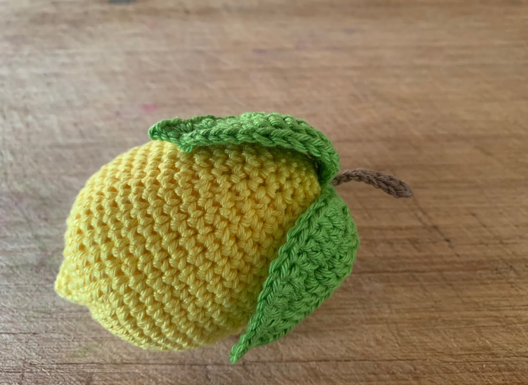 Lemon Crochet Pattern PDF - Lemon Play Food - **pattern Only** Play ...
