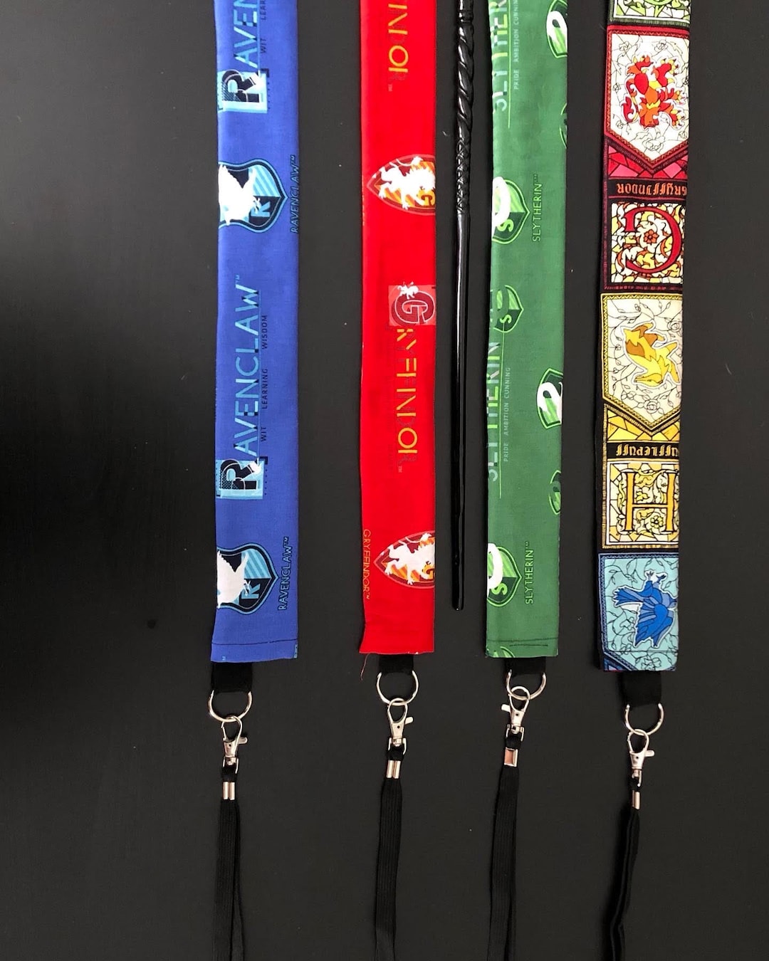 Wizarding House Crest Wand Holders - Etsy Canada