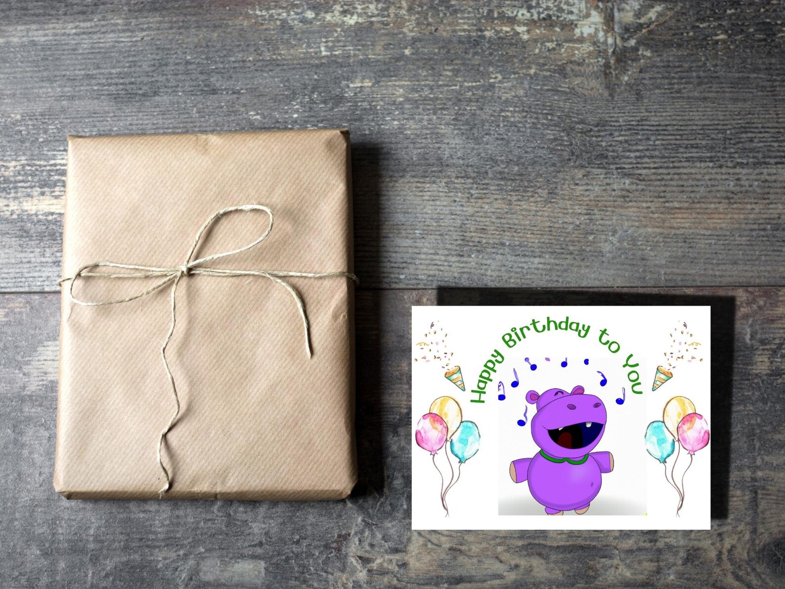Printable Happy Birthday Card, Happy B-day Card, Happy Birthday Digital ...