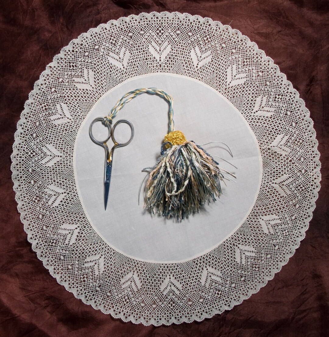 Tania Round Edging Torchon Bobbin Lace Pattern *DIGITAL PATTERN ONLY ...