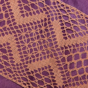 Dawn Scarf Torchon Bobbin Lace Pattern *DIGITAL PATTERN ONLY* - Etsy