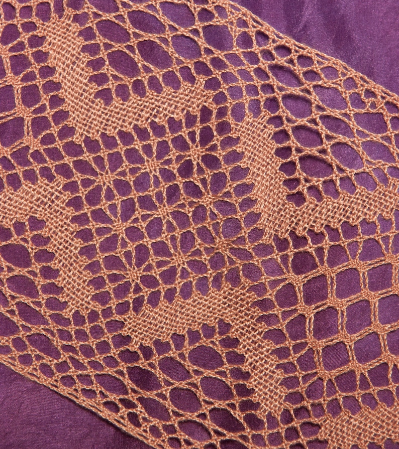 Dawn Scarf Torchon Bobbin Lace Pattern DIGITAL PATTERN ONLY - Etsy