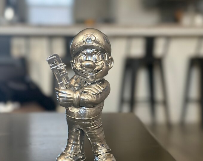 Metal Mario Brothers Solid Statue 5 Inches Tall - Etsy