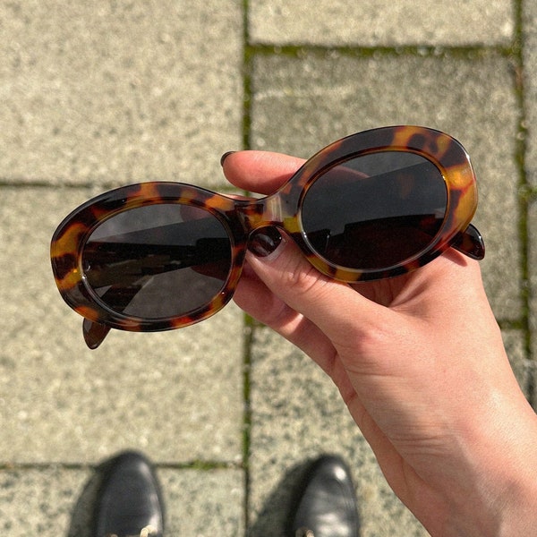 Oval Sunglasses - Etsy