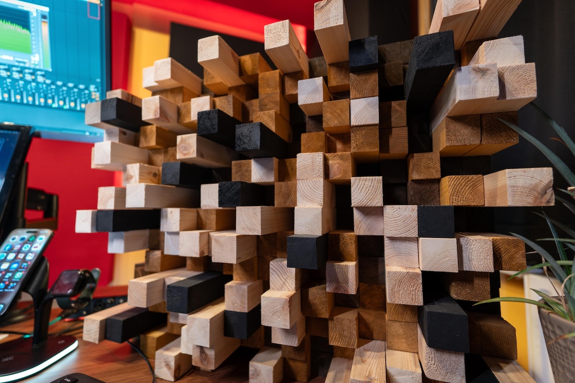 Wooden Acoustic Diffuser - Etsy