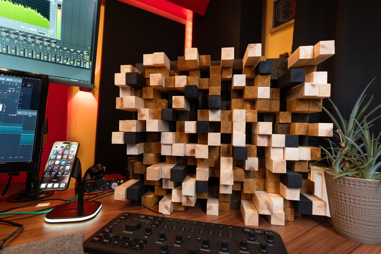 Wooden Acoustic Diffuser - Etsy