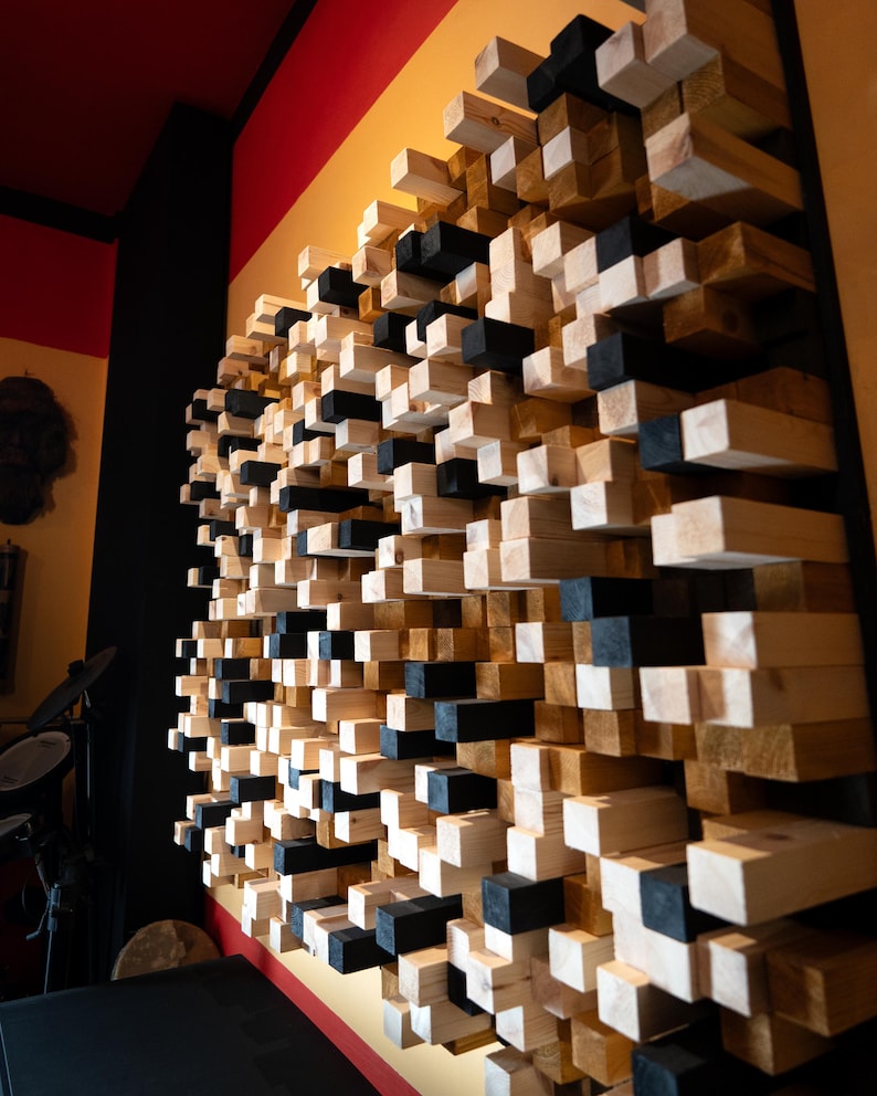 Wooden Acoustic Diffuser - Etsy