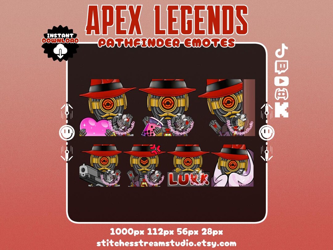 Apex Legends, Pathfinder Emote Pack, Pathfinder Untouchable, Discord ...