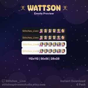 Apex Legends Wattson Twitch Emote Pack | Streamer, Streaming Assets ...