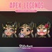 Apex Legends Conduit Gilded Radiance Chibi Pre-made Emote Pack, Conduit ...
