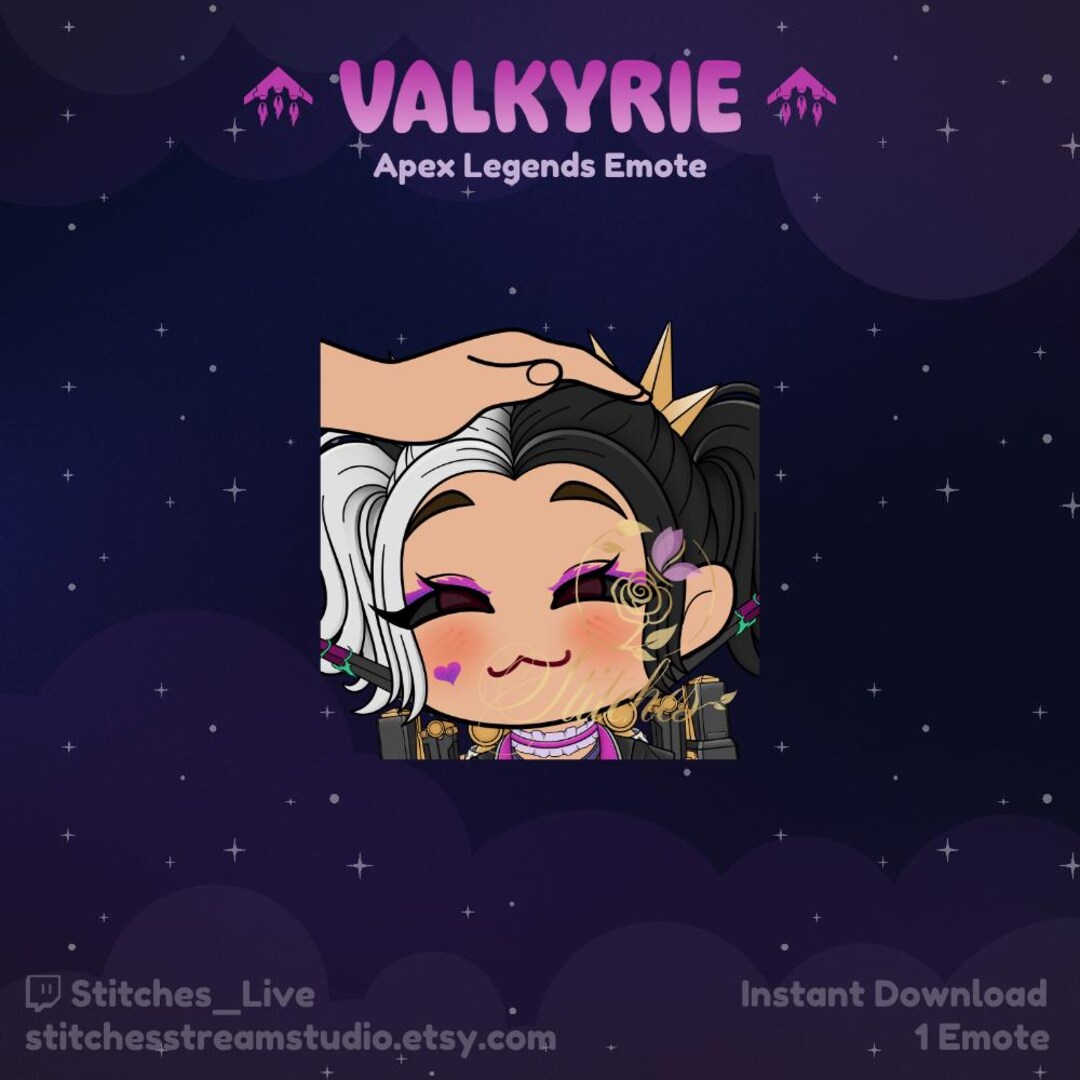 Apex Legends Valkyrie Giddy Glider Pat Twitch Emote | Streamer ...