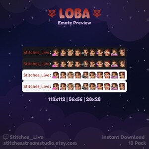 Apex Legends Loba Twitch Emote Pack | Streamer, Streaming Assets ...