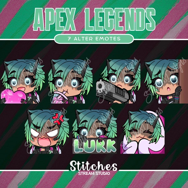 Alter Apex Twitch Emotes - Etsy