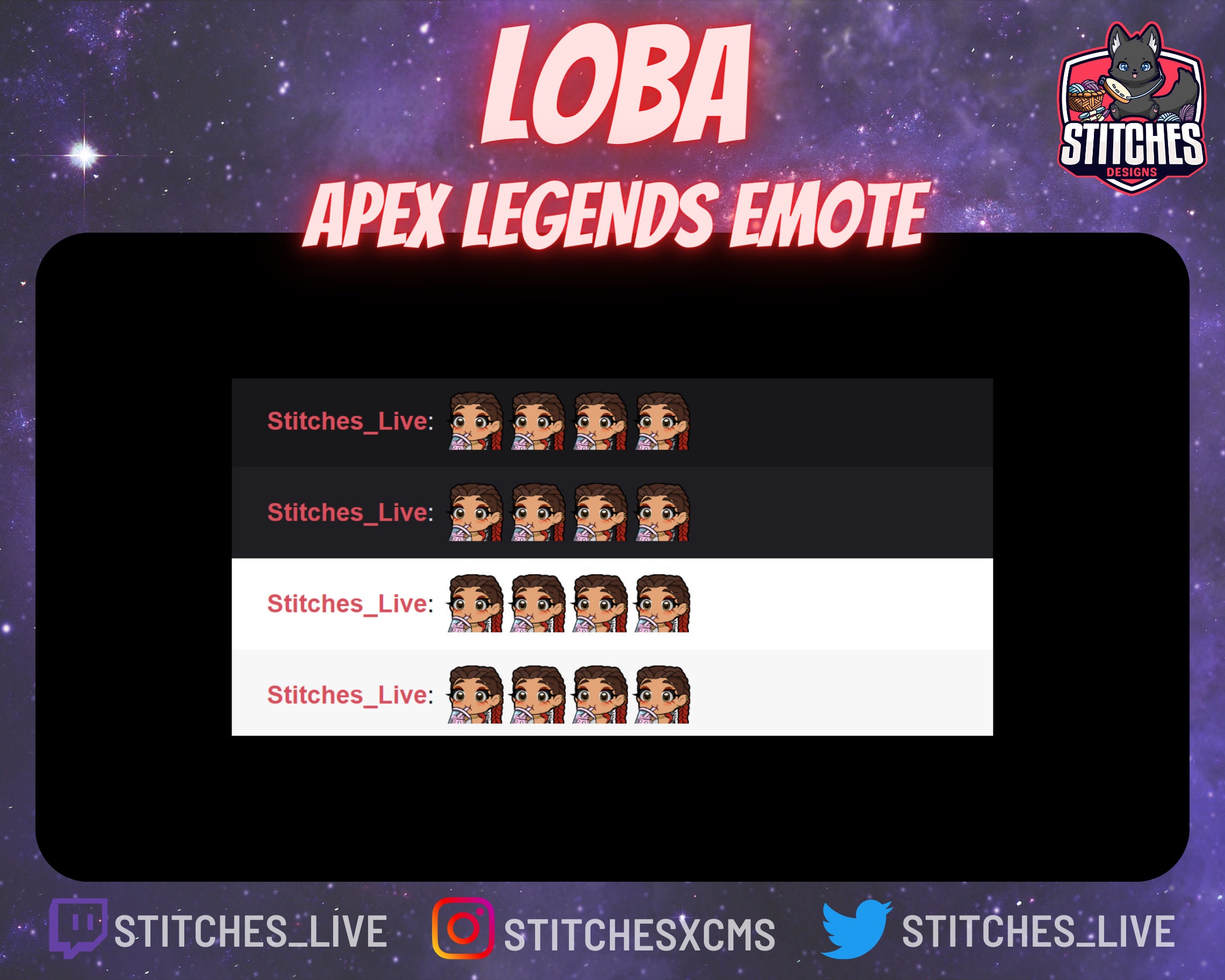Loba Boba Bubble Tea Emote apex Legends for Twitch & Discord - Etsy Denmark