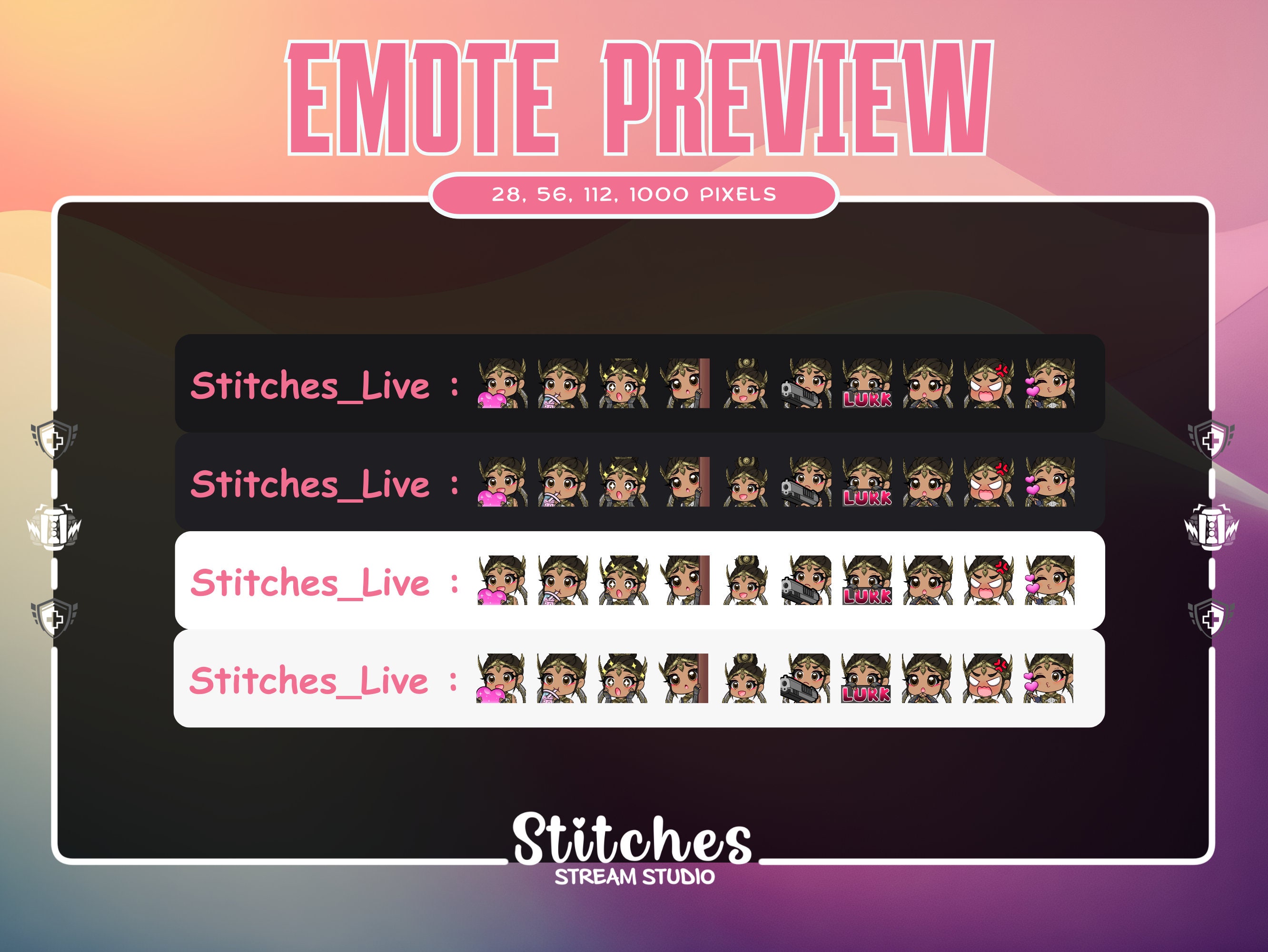 Apex Legends Conduit Gilded Radiance Chibi Pre-made Emote Pack, Conduit ...