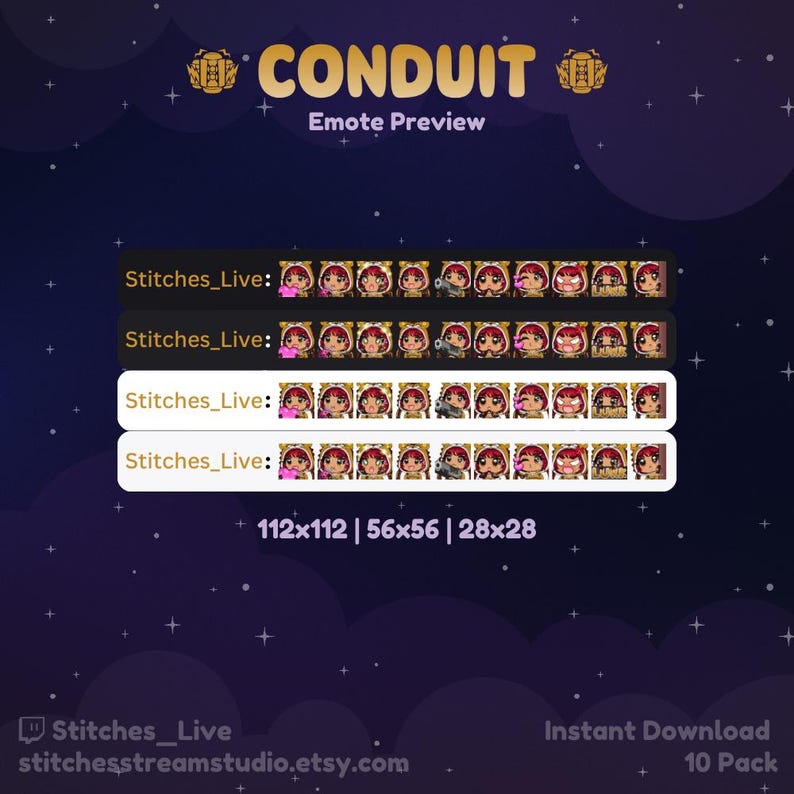 Apex Legends Conduit Lion Hearted Twitch Emote Pack | Streamer ...