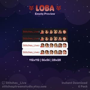 Apex Legends Loba Twitch Emote Pack | Streamer, Streaming Assets ...