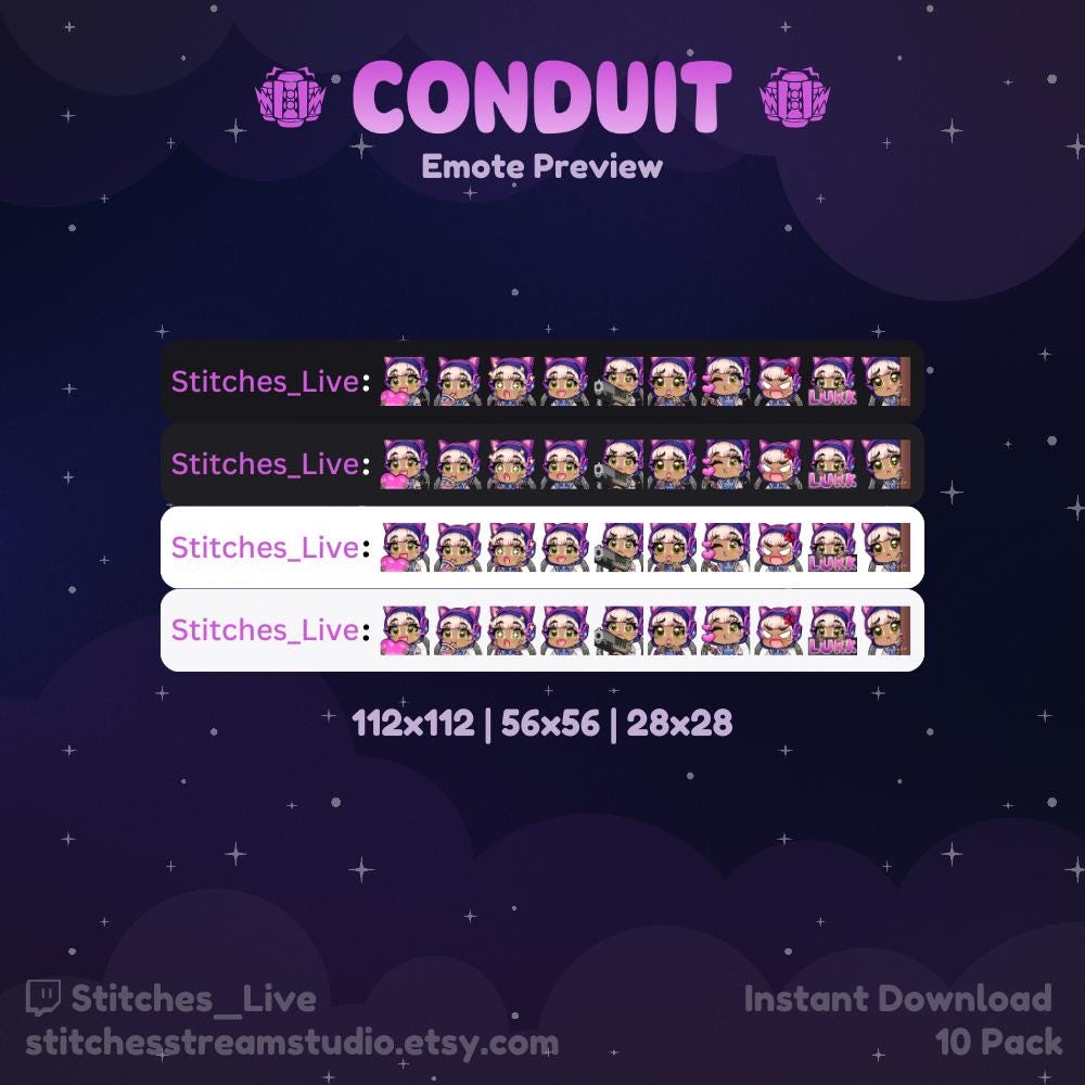 Apex Legends Conduit Player One Twitch Emote Pack | Streamer, Streaming ...