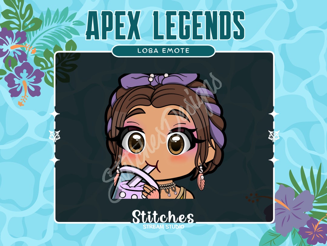 Loba Swimsuit Gun Emote, Apex Legends, Loba Torrent Skin, Pre-made ...
