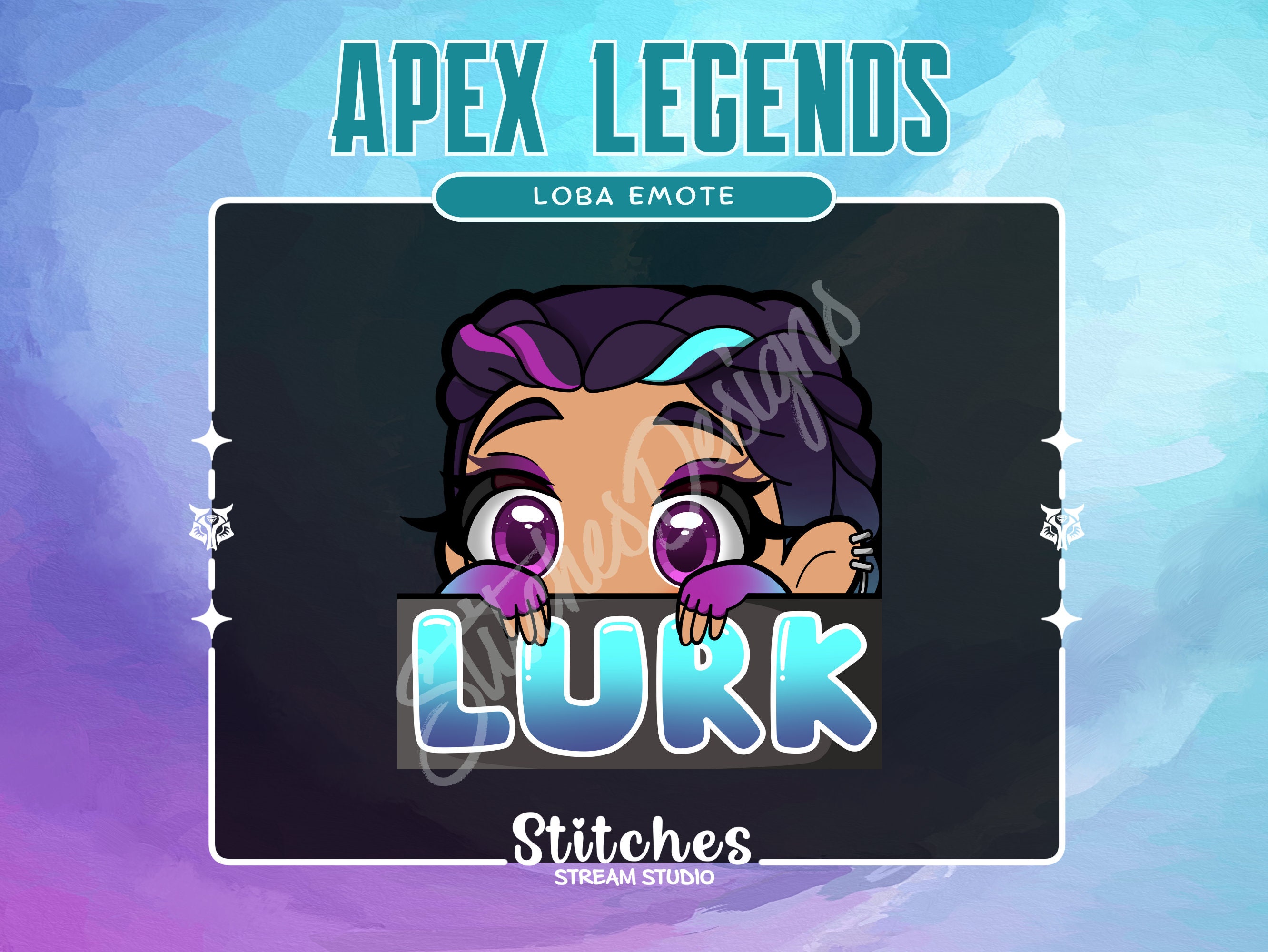 Loba Lurk Emote, Apex Legends, Loba Torrent Skin, Pre-made Emote ...