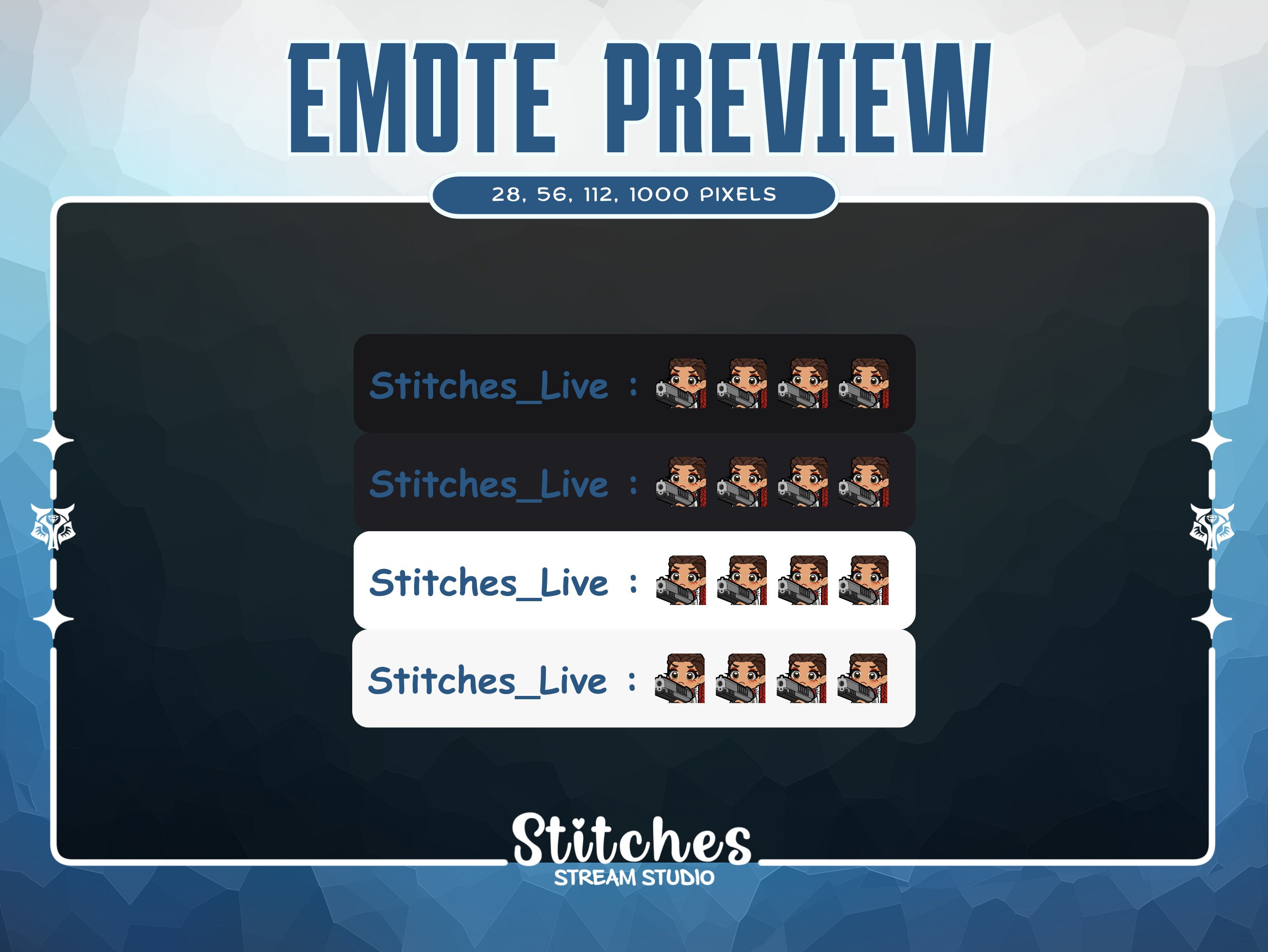 Loba Chibi Gun Emote, Apex Legends Emote, for Twitch Streamers, Discord ...
