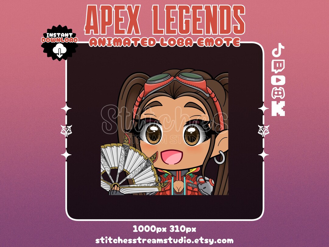 Apex Legends, Loba Emote, Animated Heirloom, Cherry Bomb, Discord ...