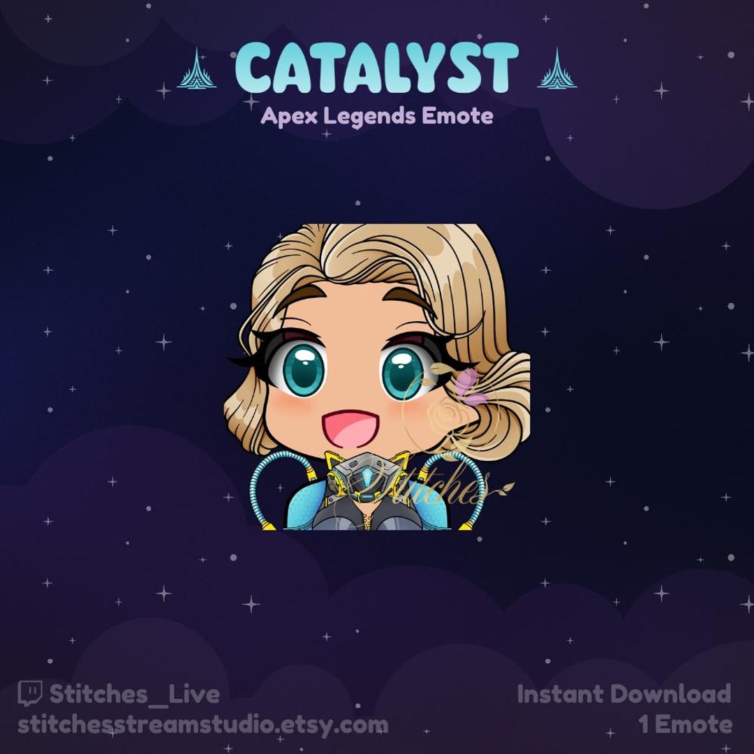 Apex Legends Catalyst Stellar Swimmer Twitch Emote | Streamer, Streaming Assets, Gaming, Emoji ...