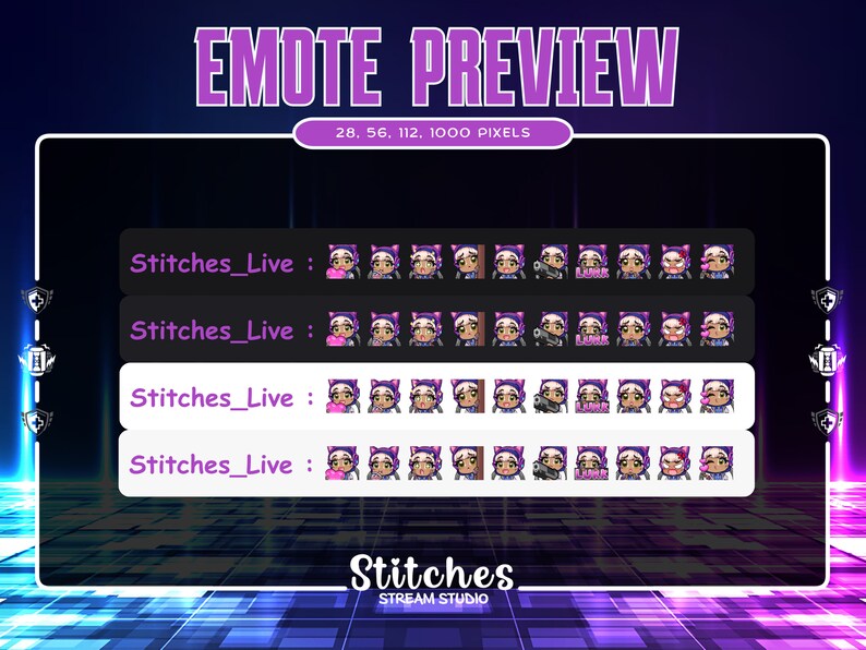 Apex Legends Conduit Player One Chibi Pre-made Emote Pack, Conduit ...