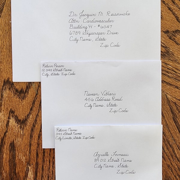 Handwritten Envelope - Etsy