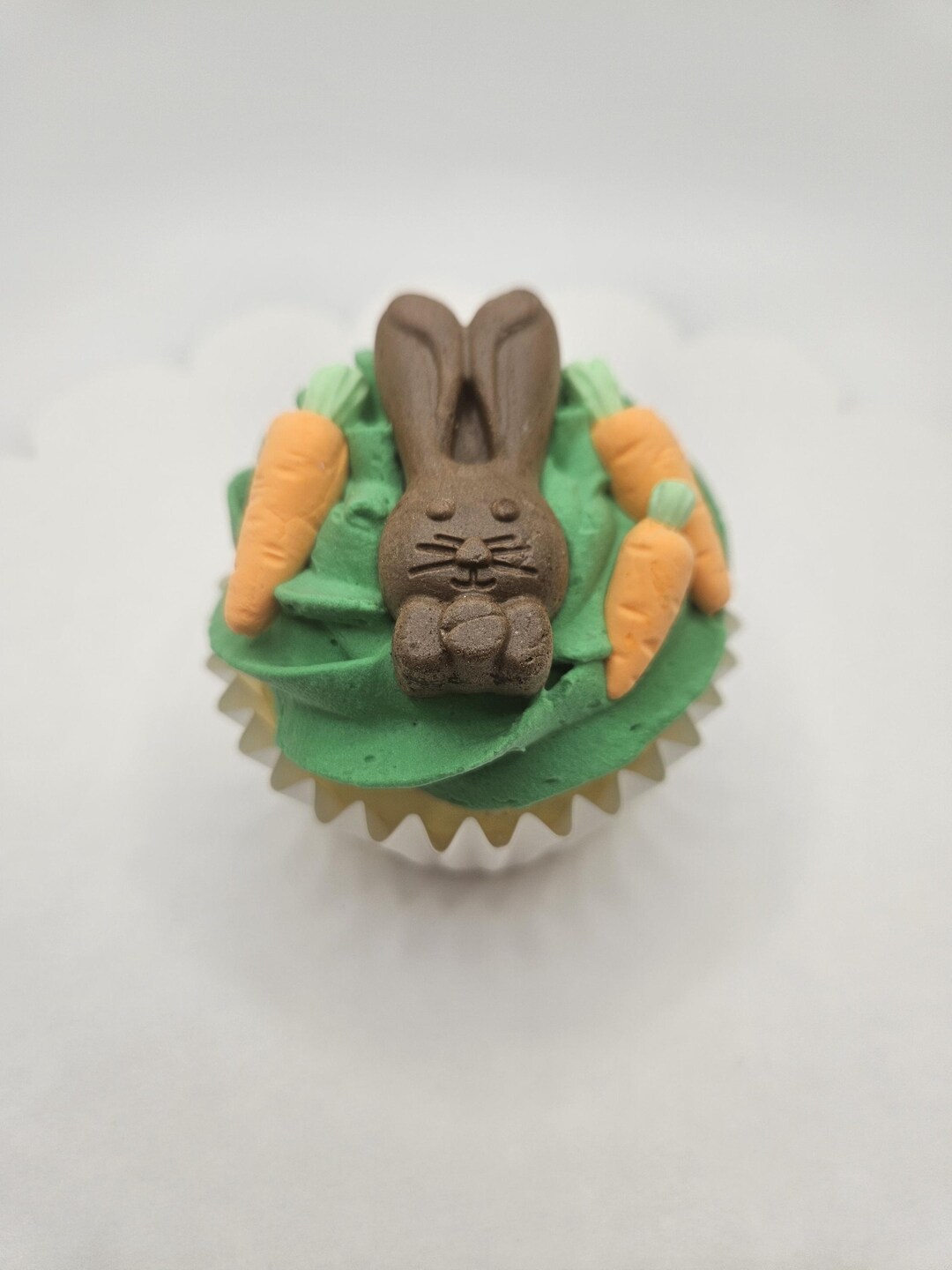 Fake Chocolate Bunny Cupcakes, Artificial Food, Fake Display Food, Faux ...