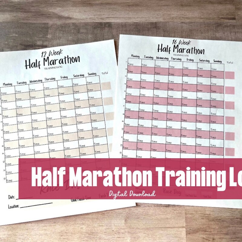 Marathon Training - Etsy