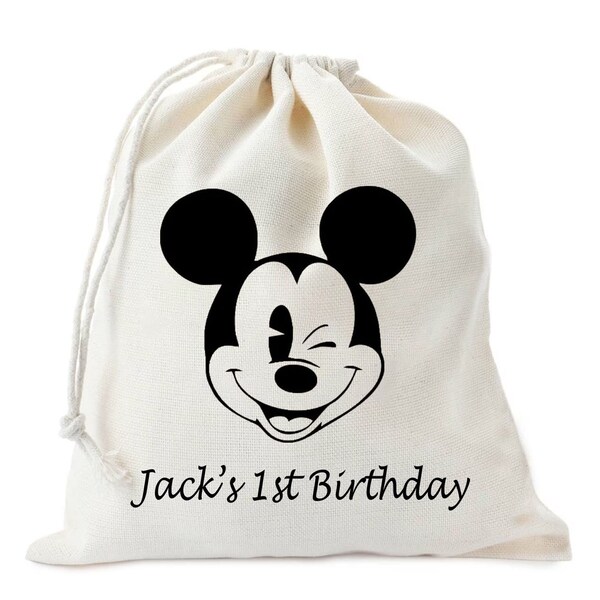 Minnie Mouse Birthday Sack - Etsy