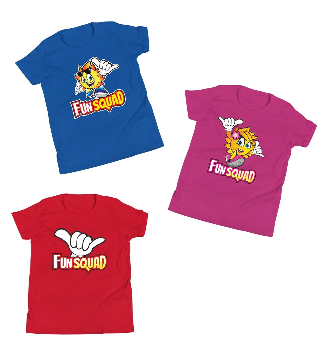 Fun Squad Kids Boy Girl T-shirt Family Squad T Shirt - Etsy
