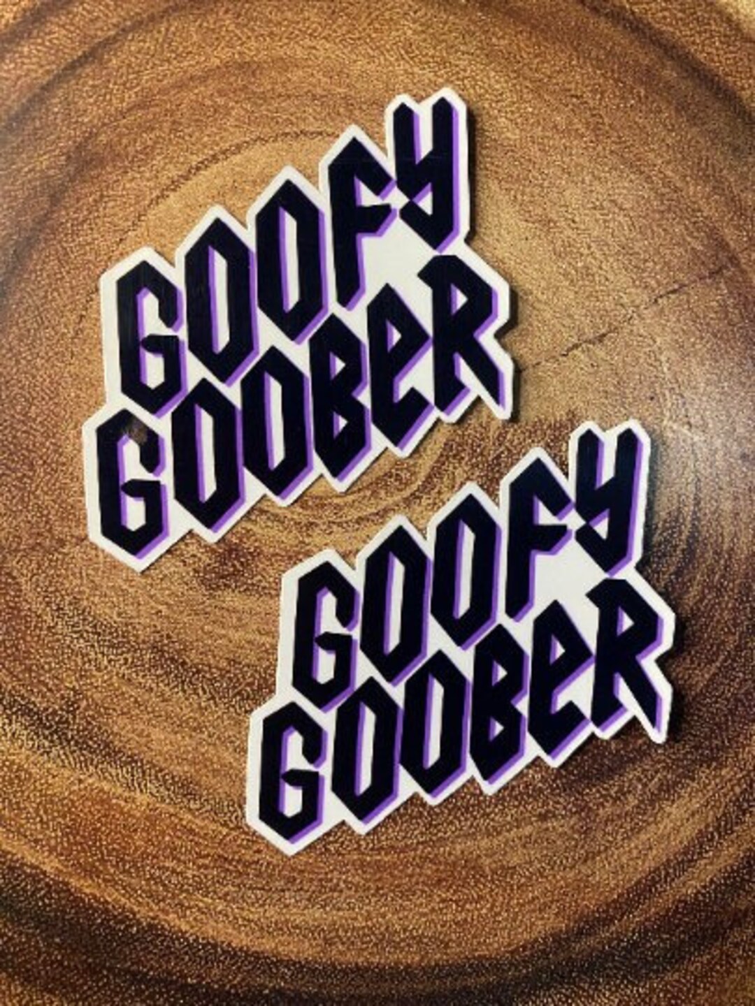Silly Goober Rock Metal Grunge Title Only Hand-drawn Vinyl Waterproof ...