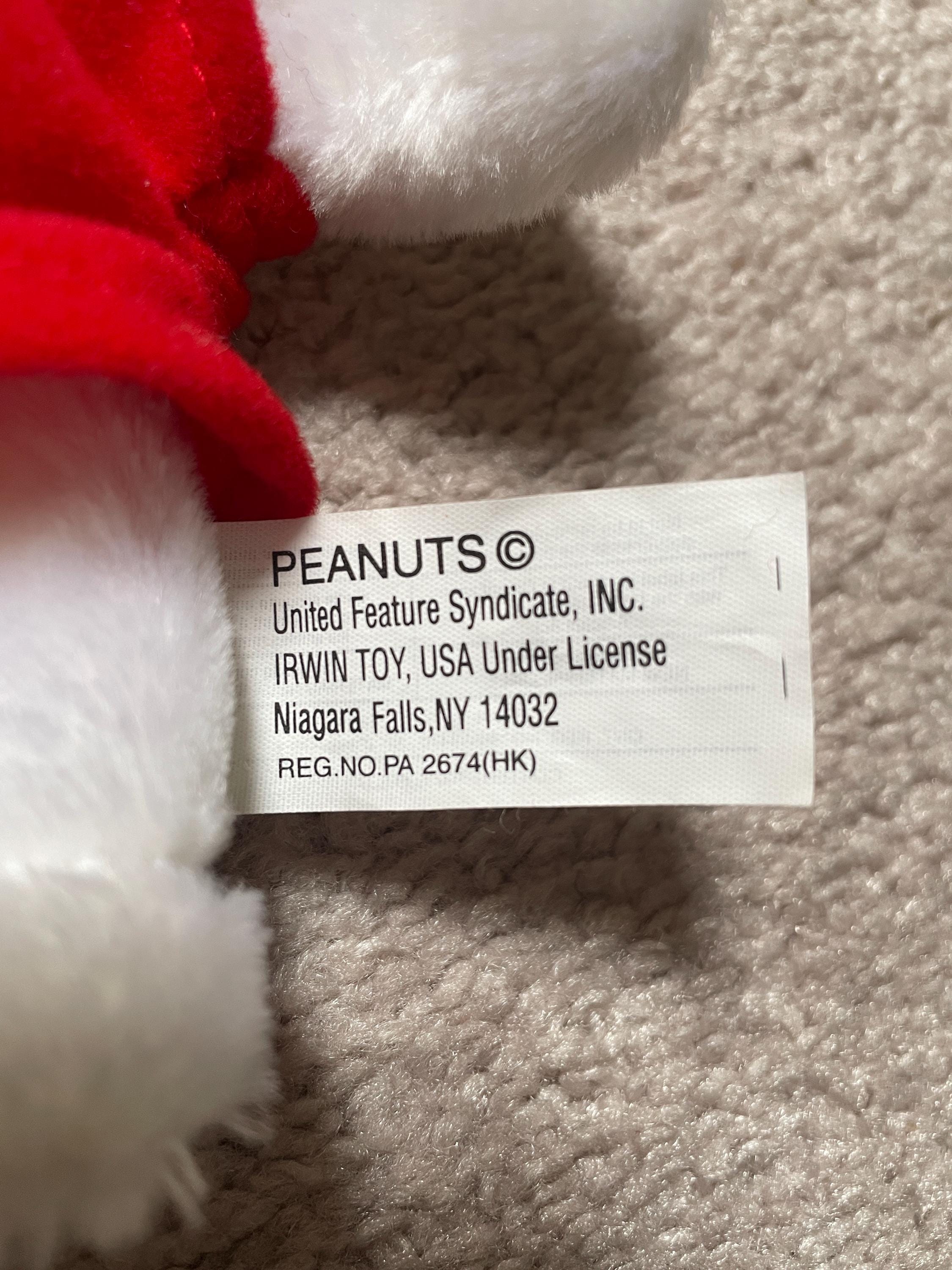 NEW Vintage Irwin Snoopy Plush Puppet - Etsy