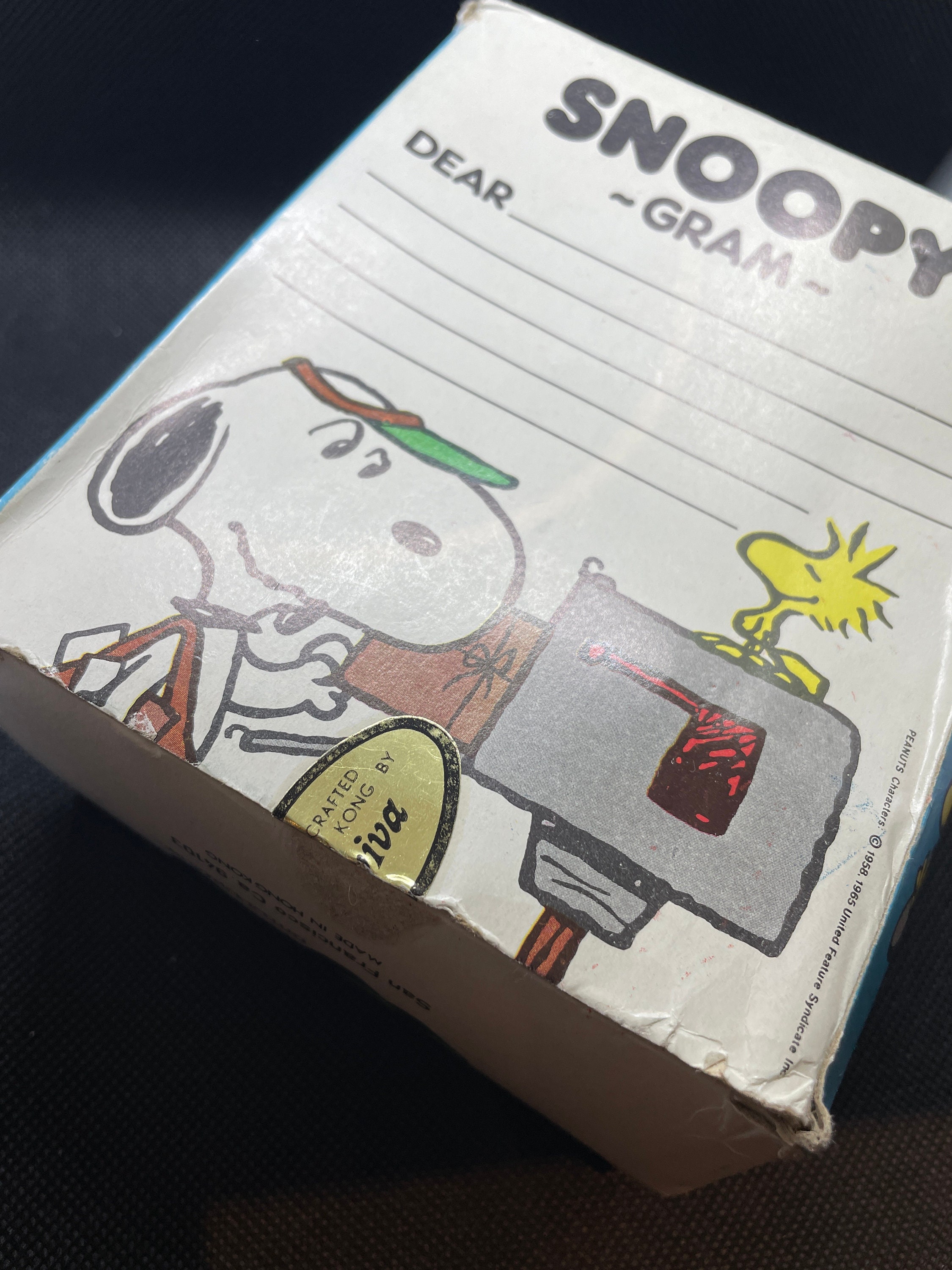 MIB Vintage Aviva Peanuts Snoopy Trophy "i'm Sorry" - Etsy