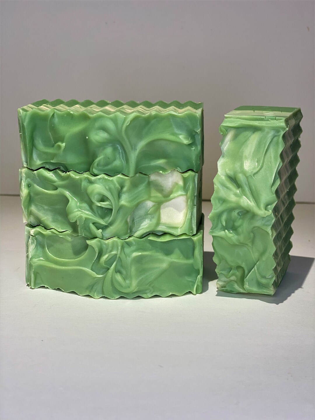 3-pack Eucalyptus Peppermint Bars | Invigorating Handmade Soap Set - Etsy