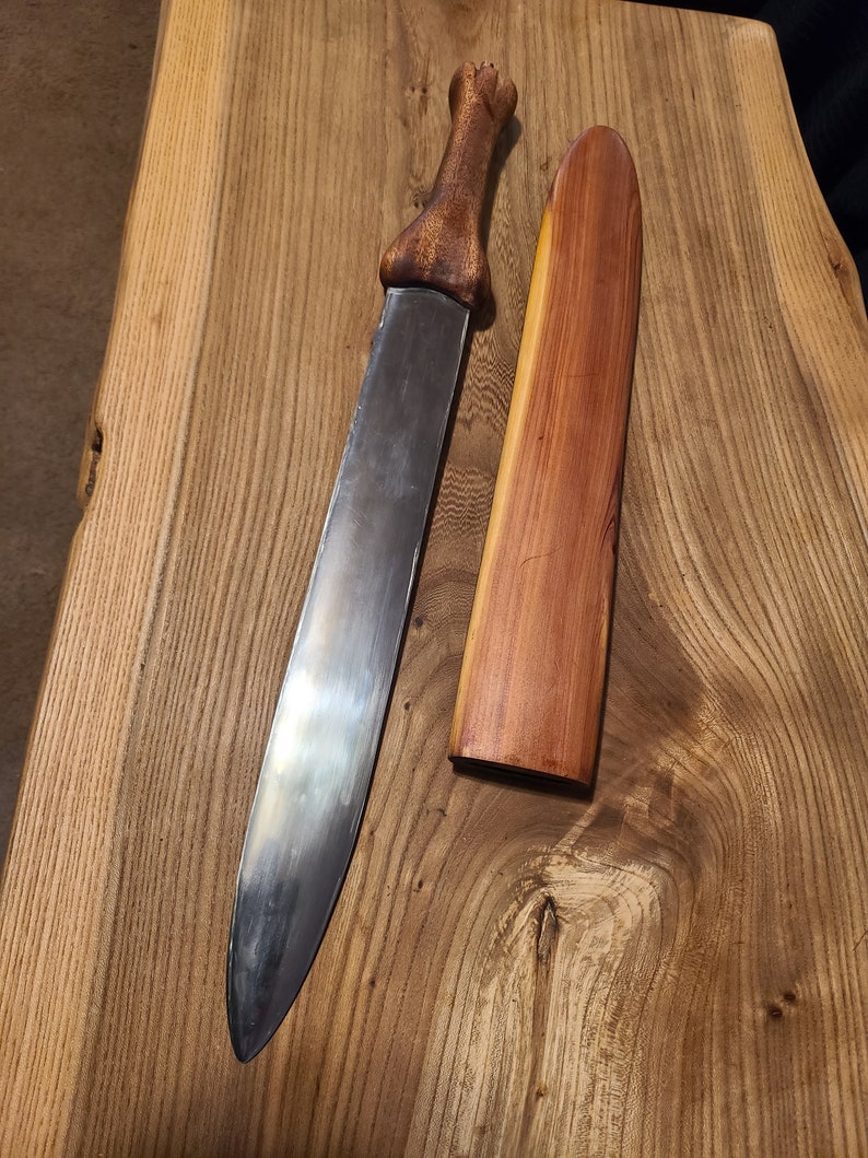 Hand Forged Short Sword - Etsy