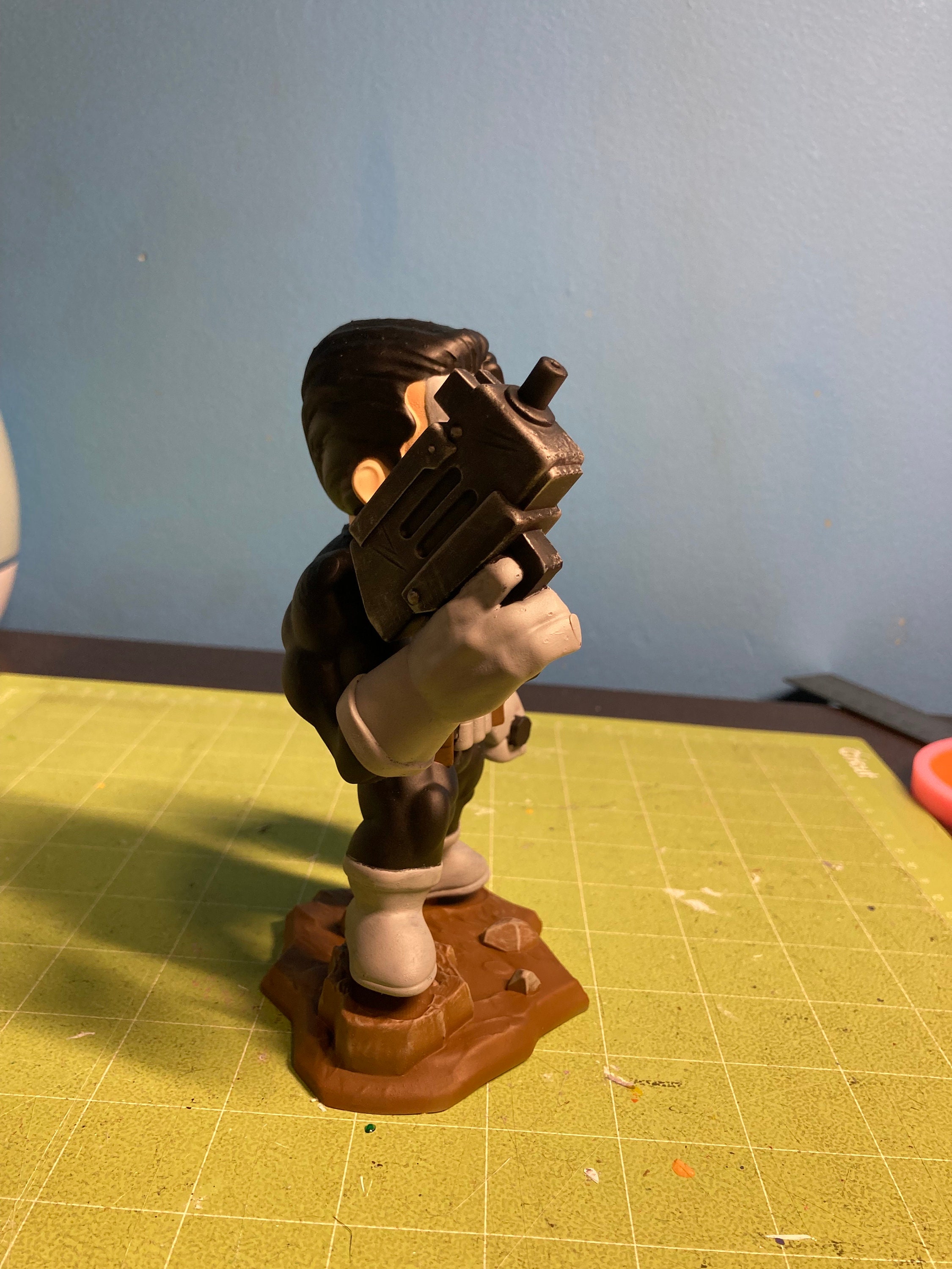 Chibi the Punisher Hand Painted - Etsy