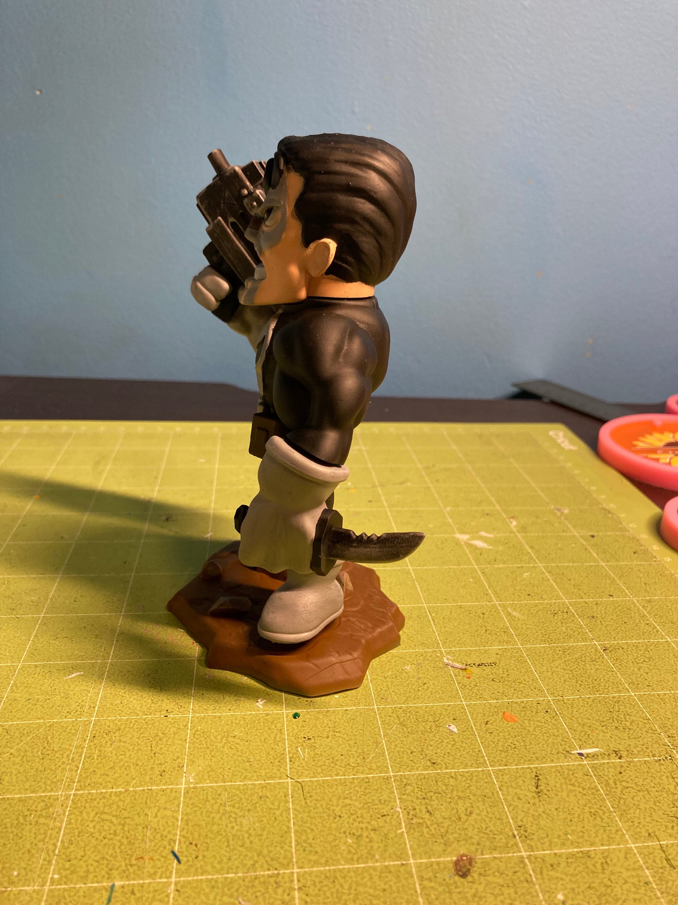 Chibi the Punisher Hand Painted - Etsy