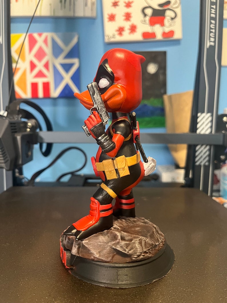 Duckpool ,deadpool ,resin Statue - Etsy