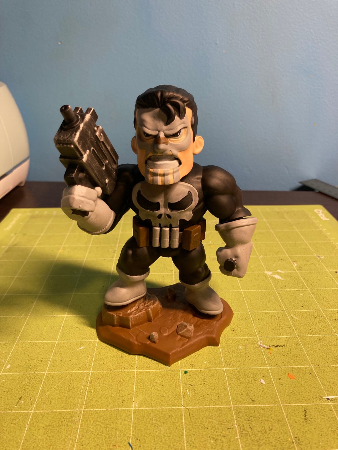 Chibi the Punisher Hand Painted - Etsy